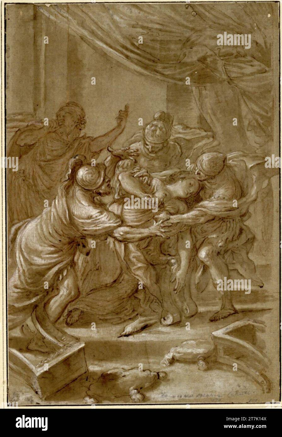 Domenico Maria Canuti Lukrezia dies in the arms of her husband ...