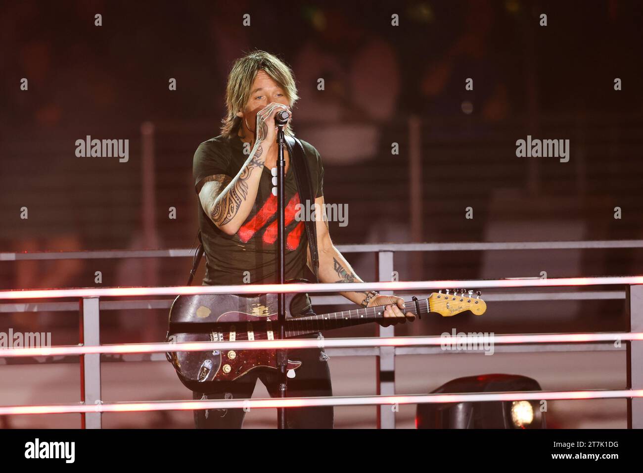 Keith Urban, singer, guitarist, and songwriter, portrait Las Vegas ...