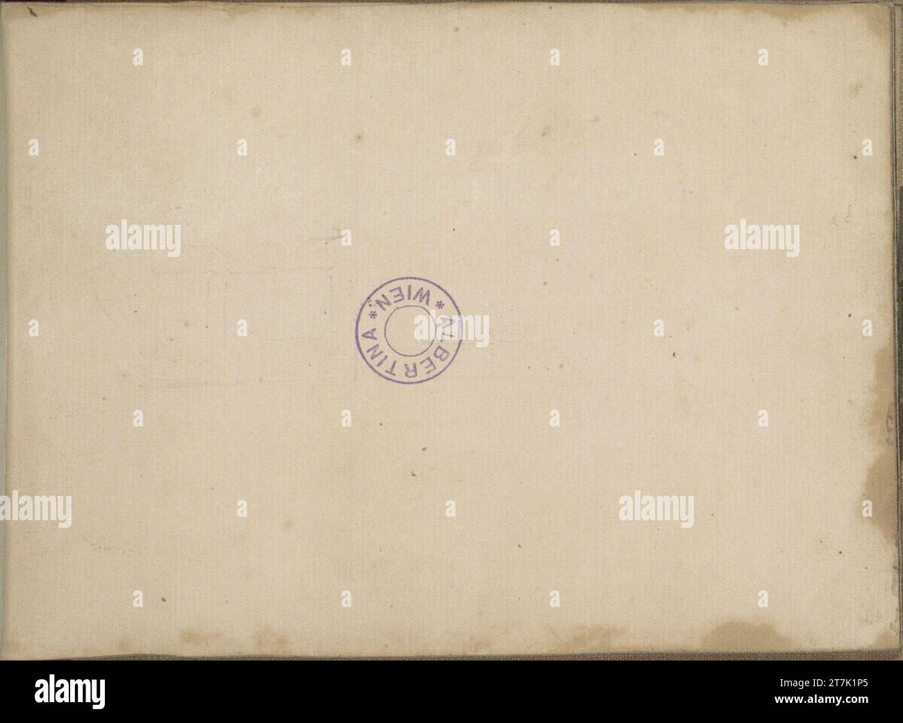 Friedrich Philipp Reinhold Sketchbook with 17 paginated pages: delicate ...