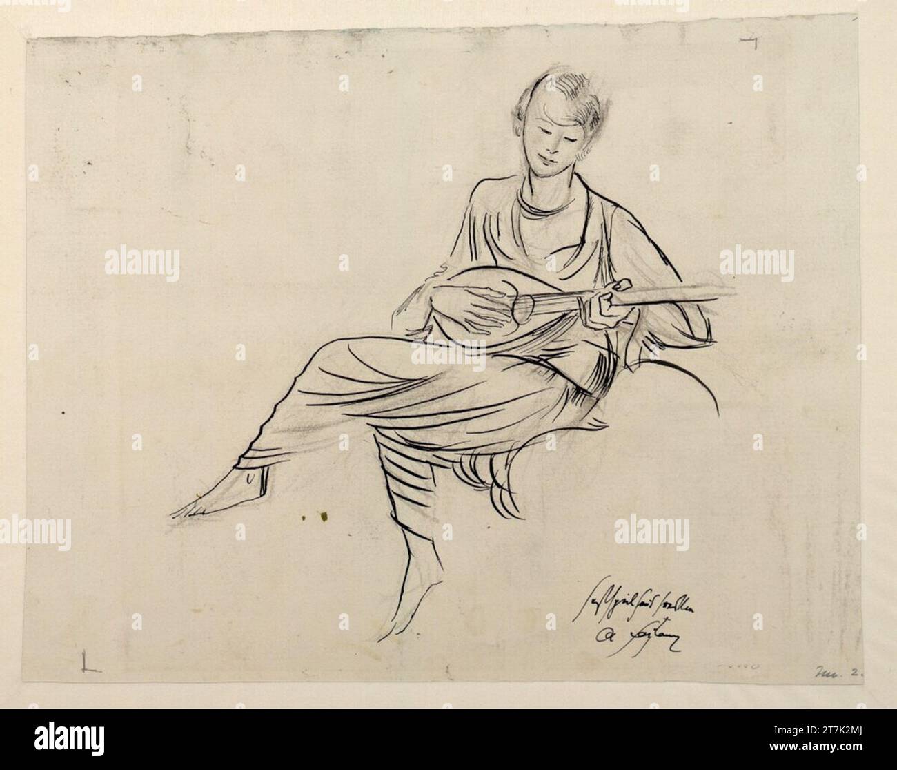 Illustration angel pencil hi-res stock photography and images - Alamy