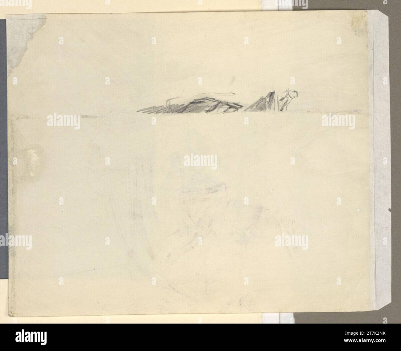 Josef Danhauser Sketch remains. Pencil 1834-1838 , 1834/1838 Stock ...