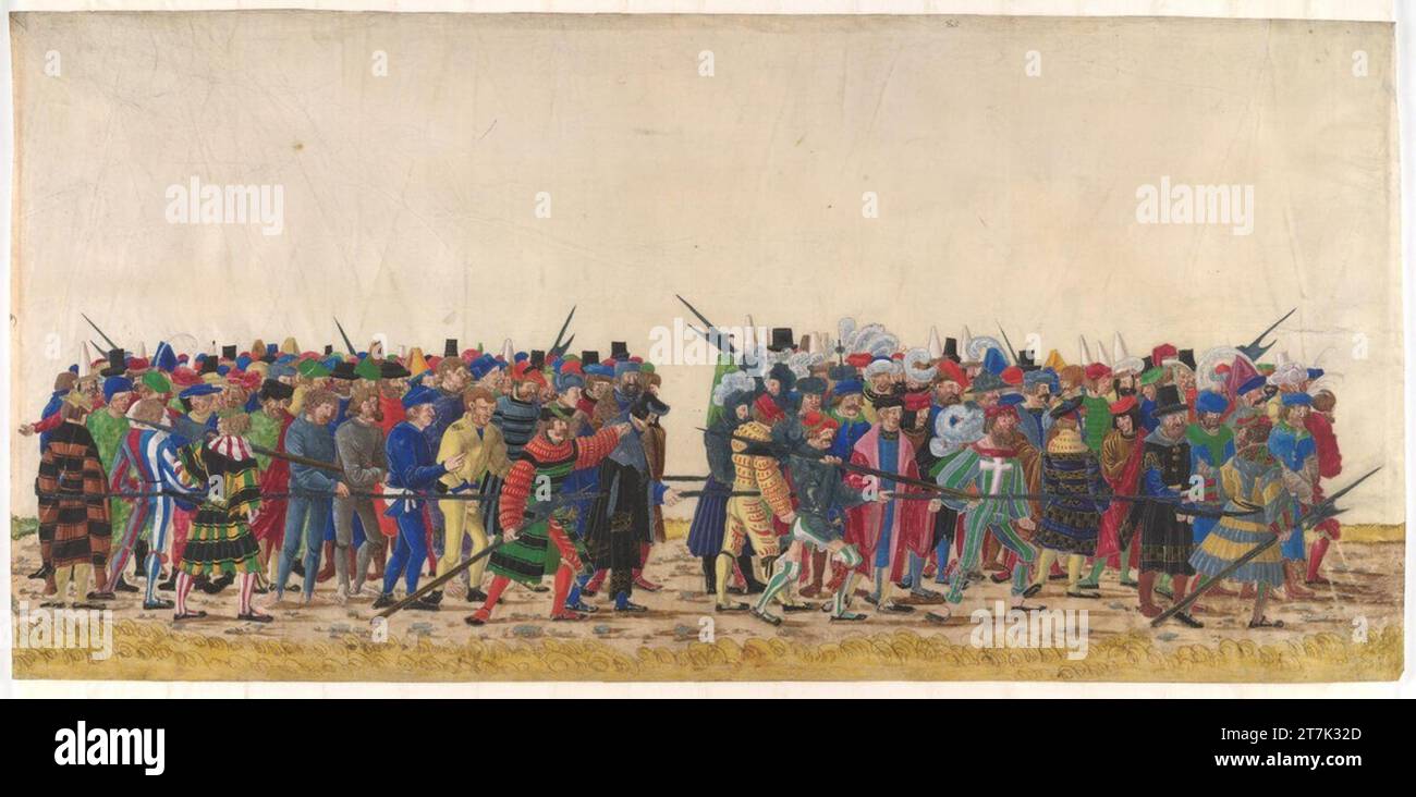 Albrecht Altdorfer Triumphal procession of Emperor Maximilians I.: The ...