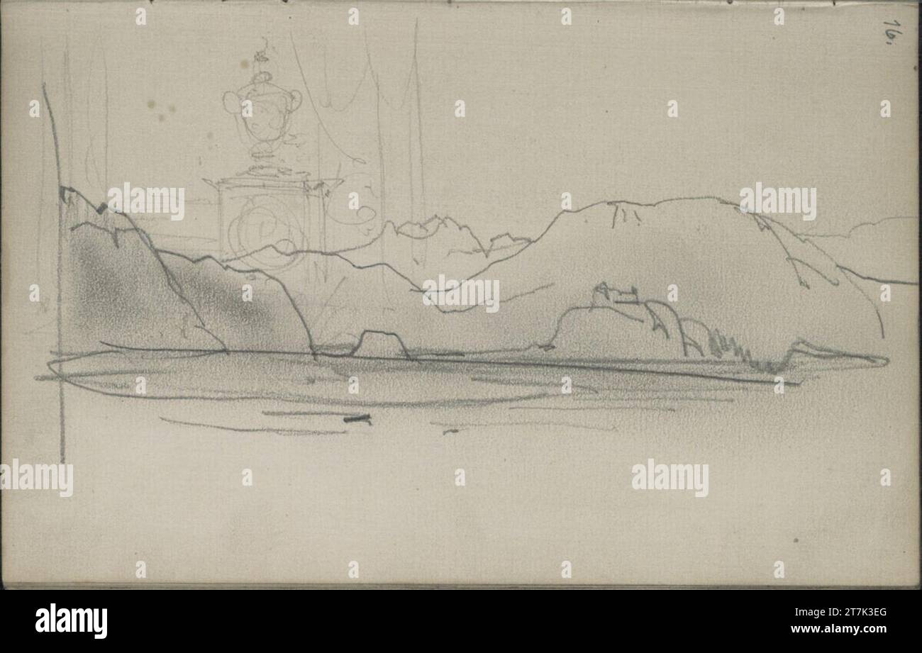 Rough landscape sketch hi-res stock photography and images - Alamy