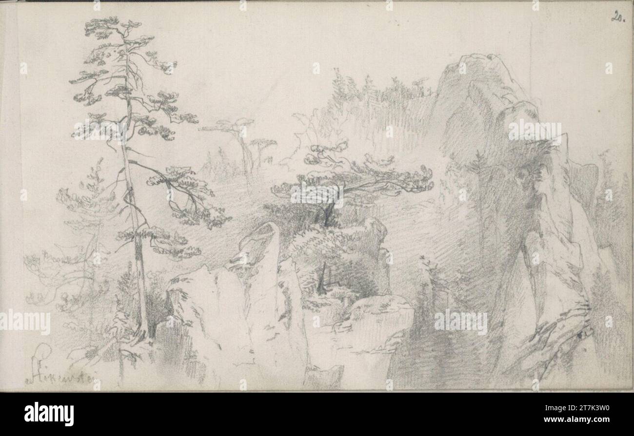 Joseph Holzer Stixenstein. Pencil Stock Photo - Alamy