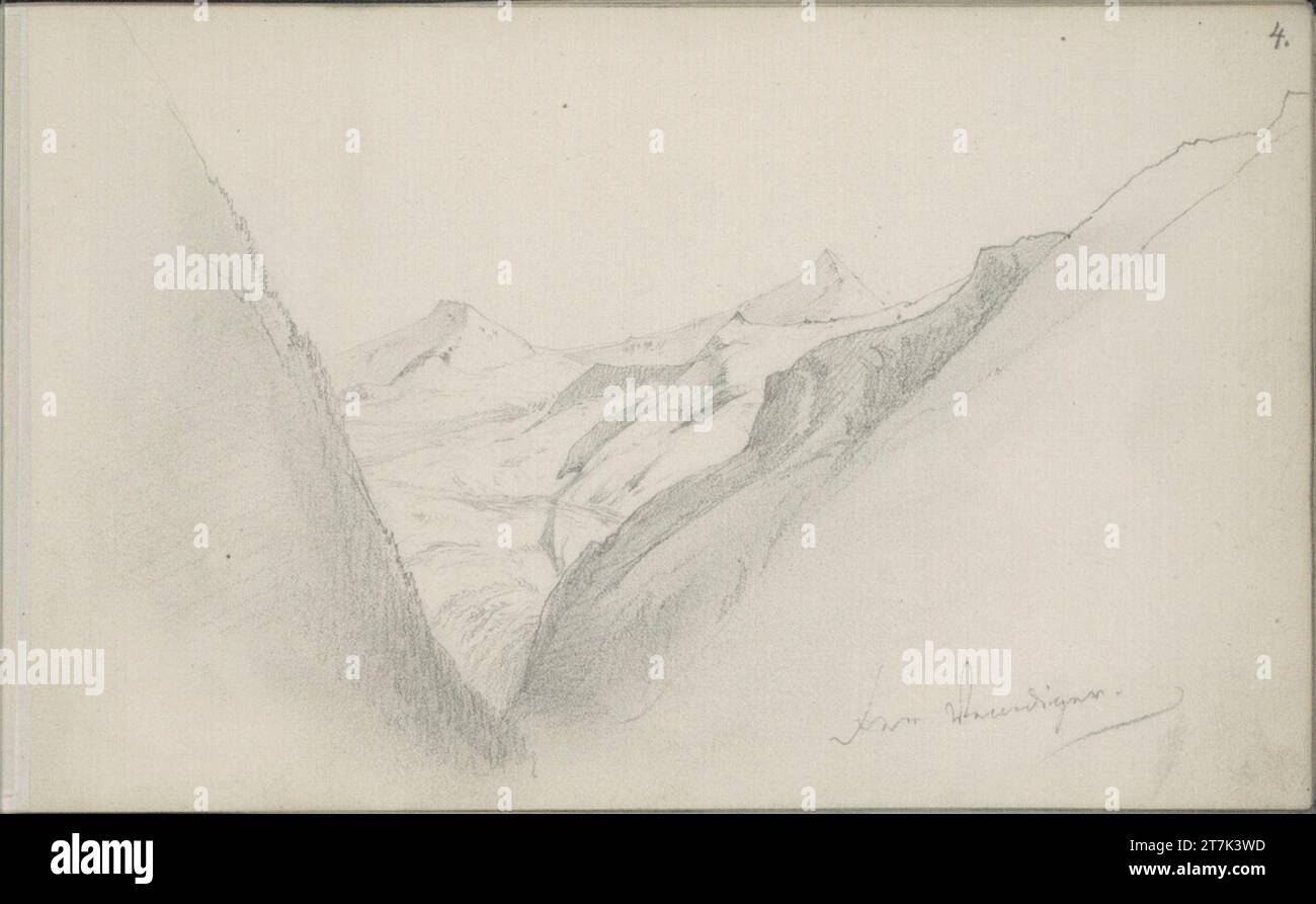 Joseph Holzer The bigveneder. Pencil Stock Photo - Alamy