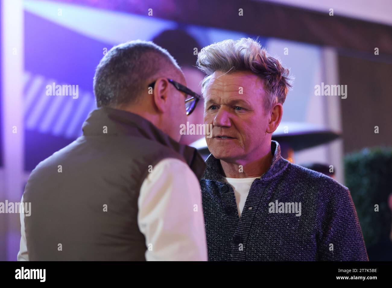 RAMSAY Gordon, Multi-Michelin starred chef and star of the small screen ...