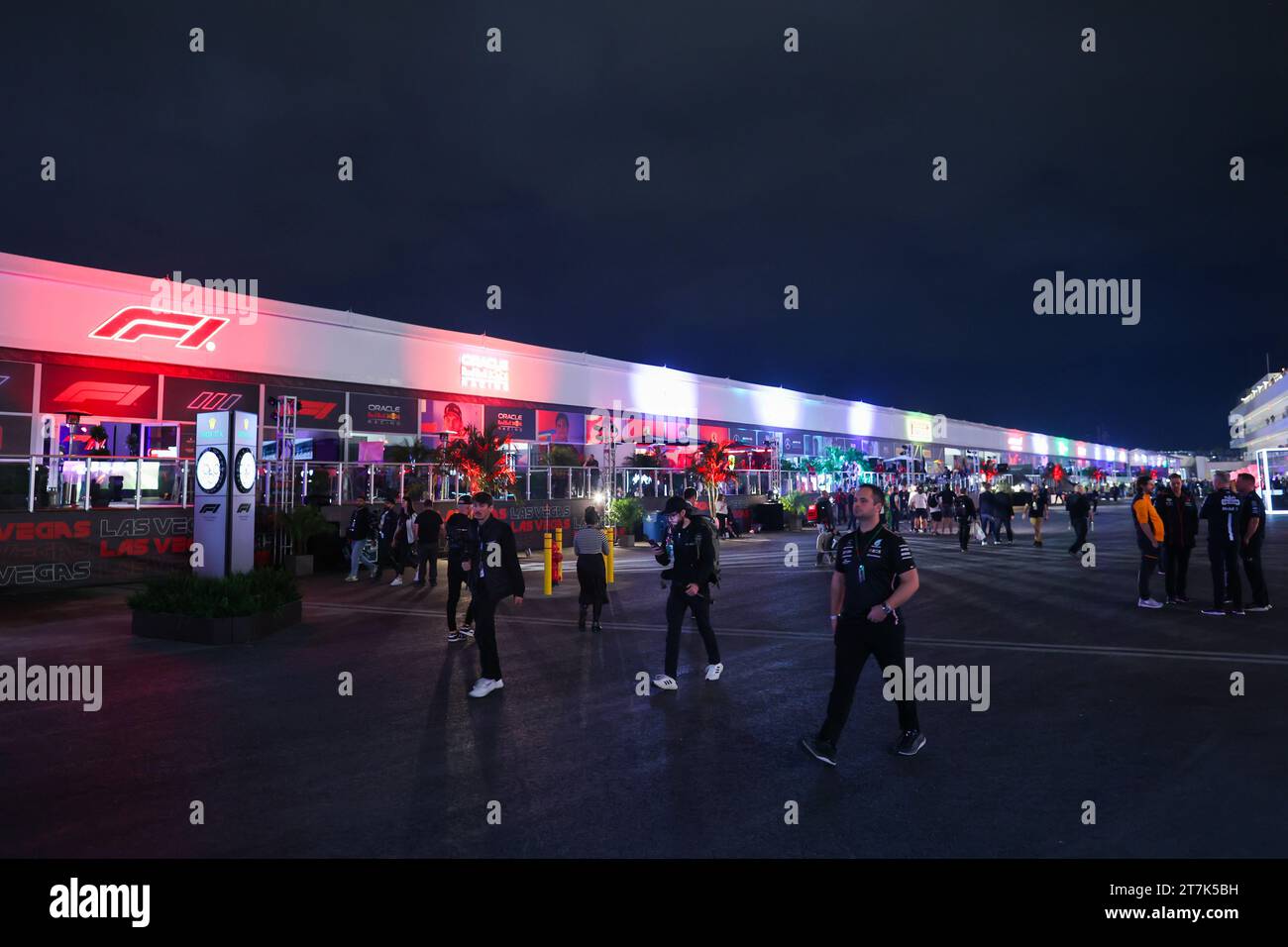 paddock illustration during the 2023 Formula 1 Heineken Silver Las ...