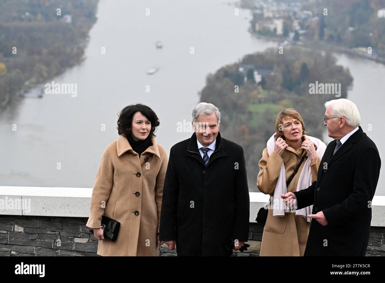 Bonn, Germany. 16th Nov, 2023. German President Frank-Walter Steinmeier ...
