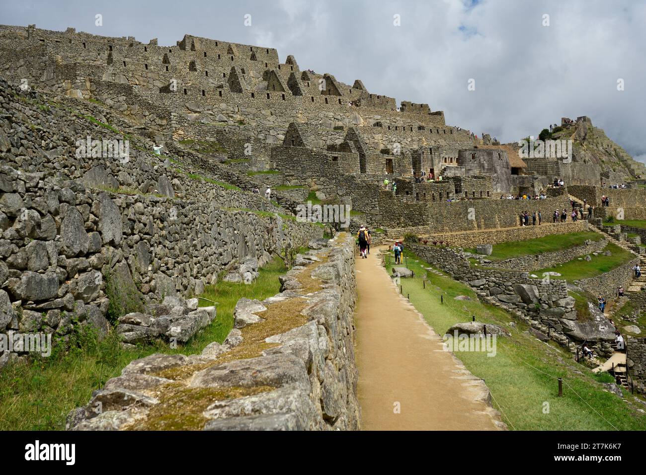 Machu Picchu, Peru, October 6, 2023. Stone Structures at The Ancient ...