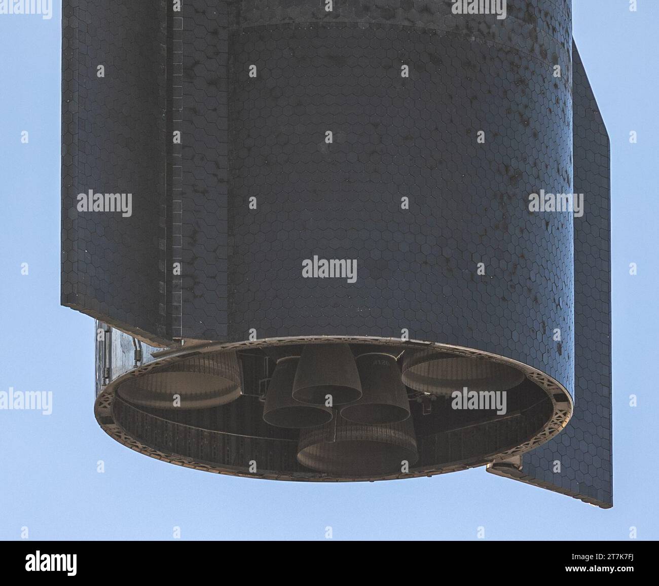 Boca Chica, Cameron County. 15th Nov, 2023. SpaceX Starship Test Flight ...