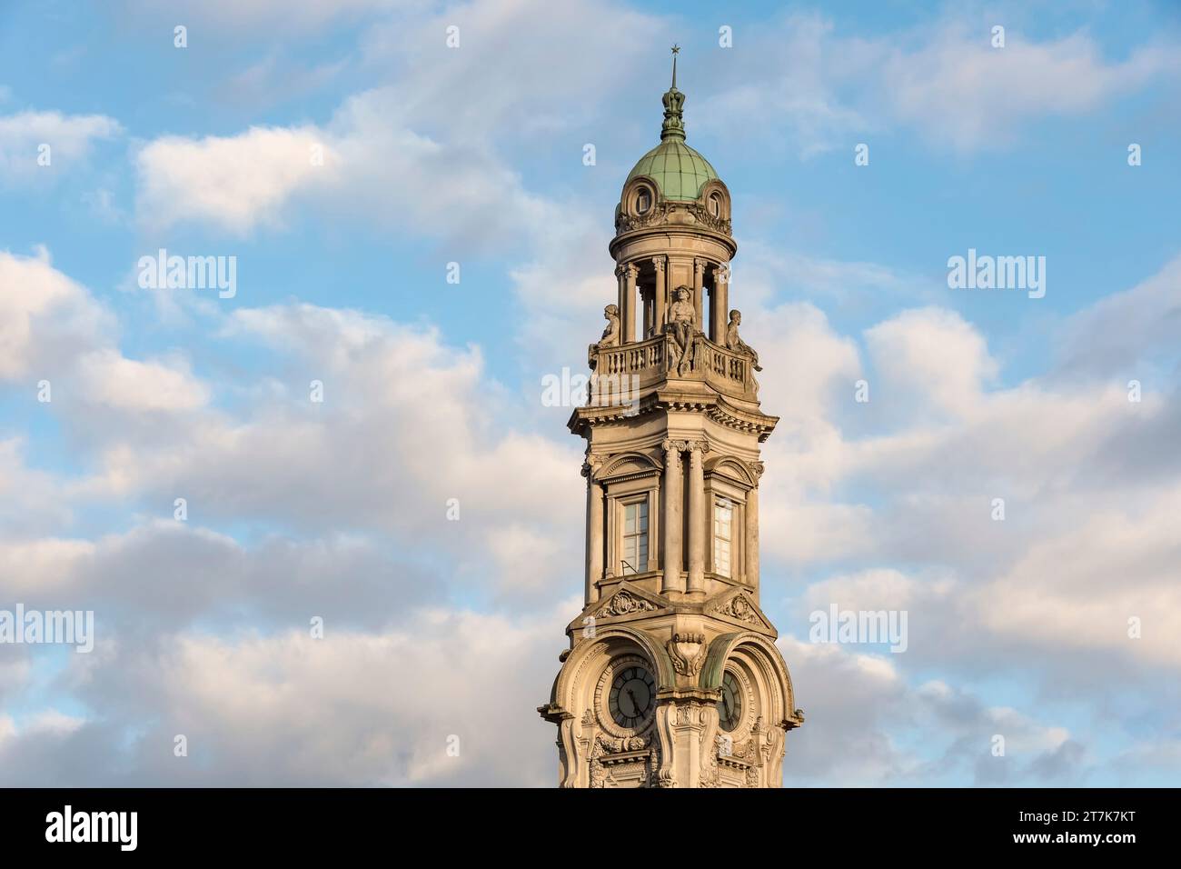 Santos city, Brazil. Coffee Stock Exchange building, current museum of ...