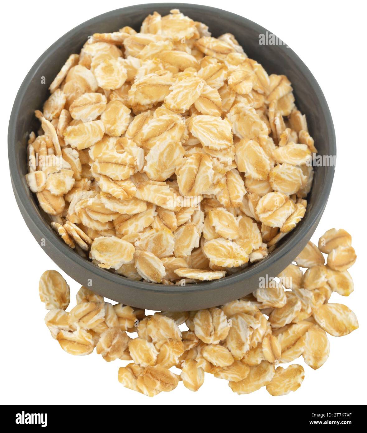Closeup view oat flakes hi-res stock photography and images - Alamy