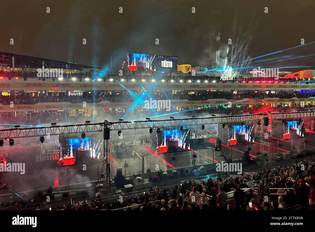 Las Vegas, NV, USA. 15th Nov, 2023. Tiesto performs at the Formula 1 ...