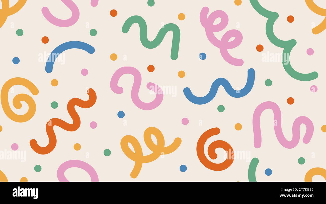 Swirls in playful colors hi-res stock photography and images - Alamy