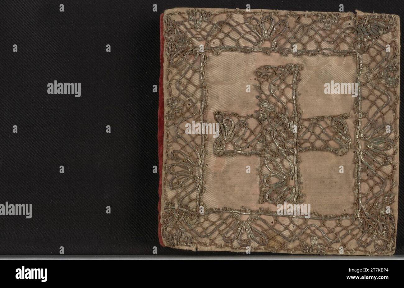 Anonym Gothic parchment manuscript with miniatures. Cover colors on ...