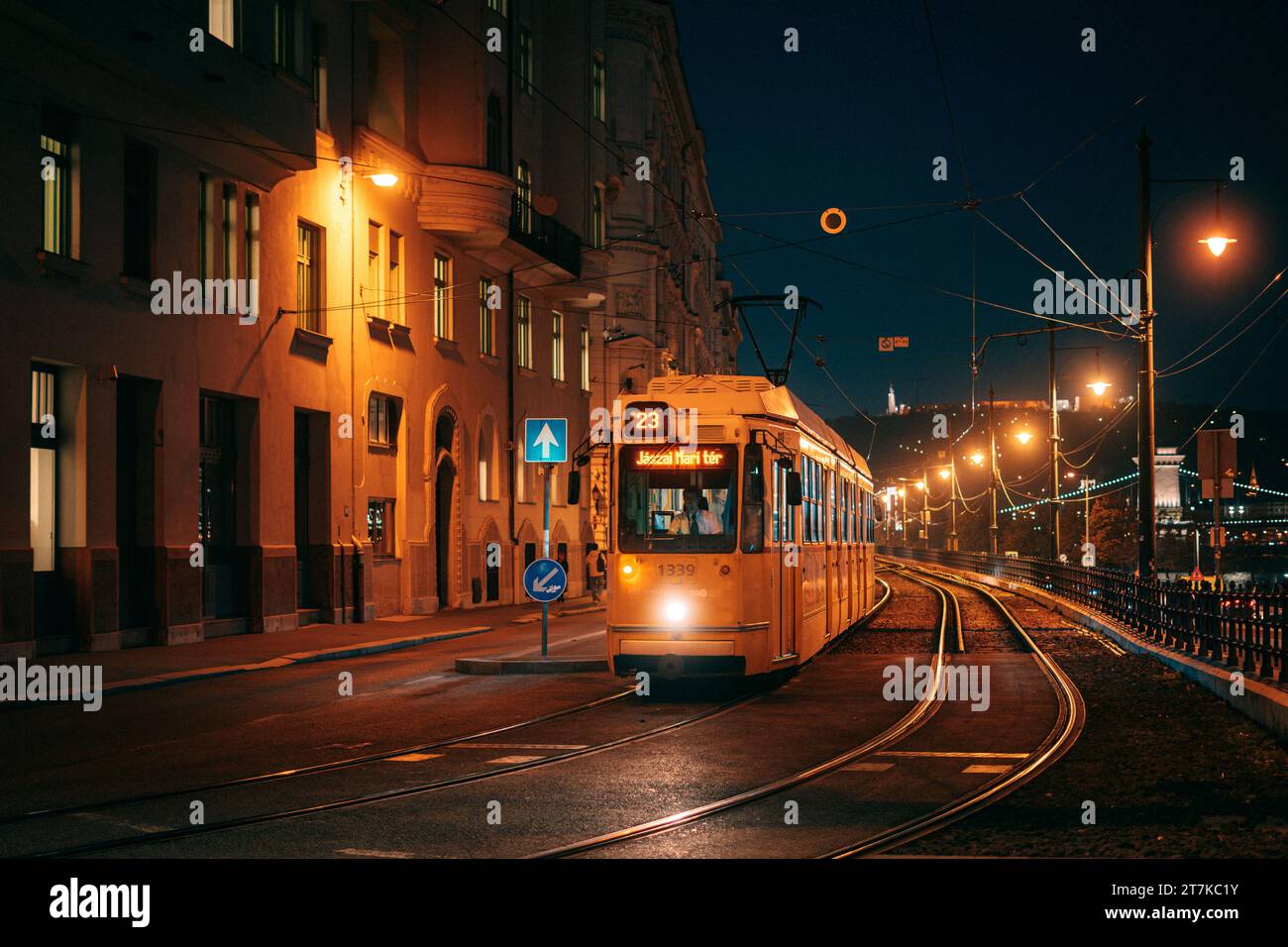 Approaching streetcar hi-res stock photography and images - Alamy