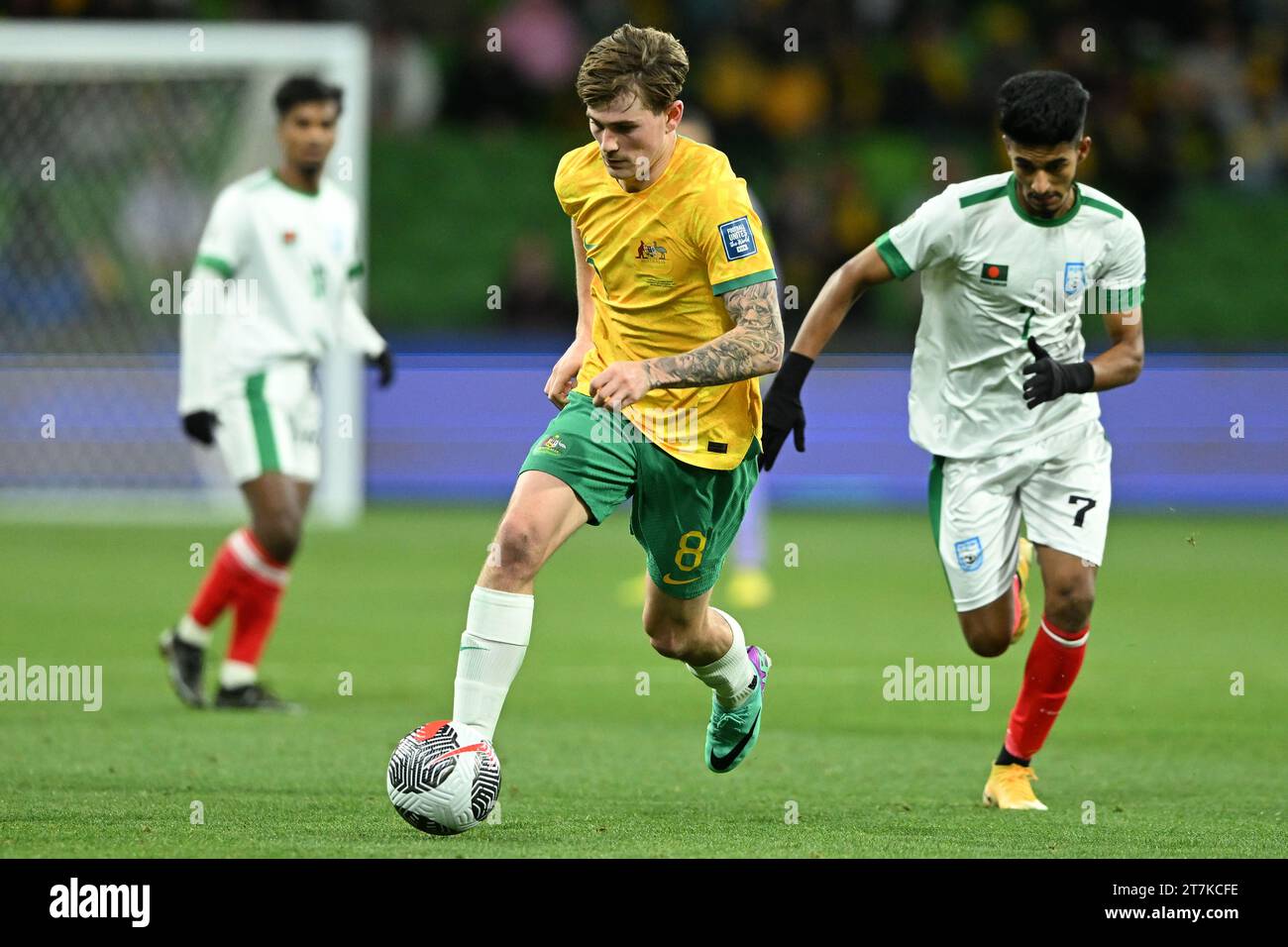 Melbourne, Australia. 16th Nov, 2023. Connor Metcalfe of Australia ...