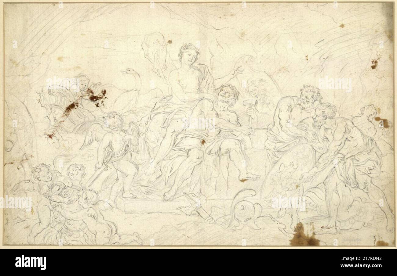 Franz Xaver Wagenschön Forge of the volcano. Bleigriffel Stock Photo ...