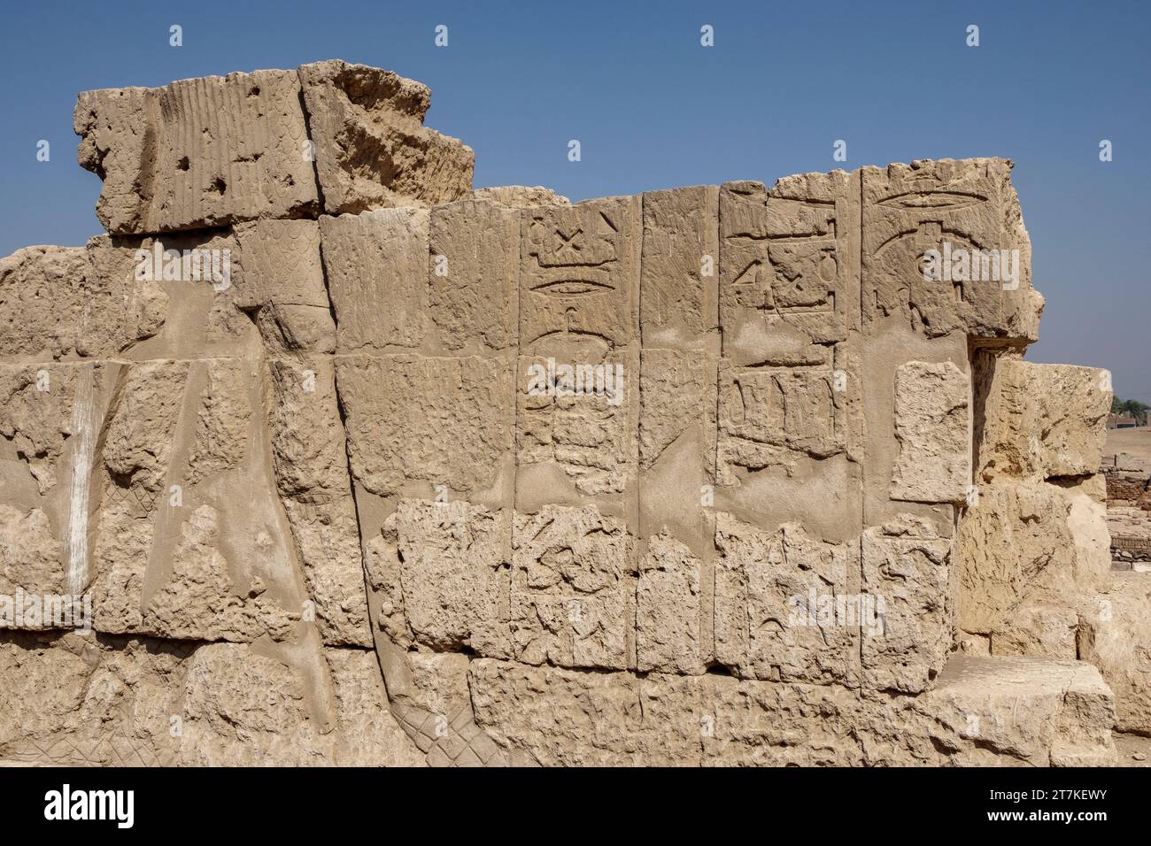 the Ptolemaic Temple at Athribis, also known as Wanina, near Akhmim ...