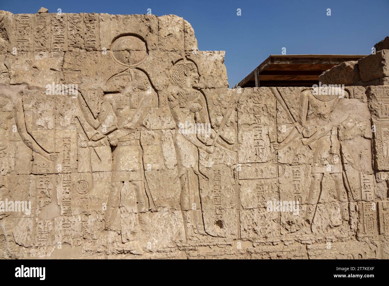 the Ptolemaic Temple at Athribis, also known as Wanina, near Akhmim ...