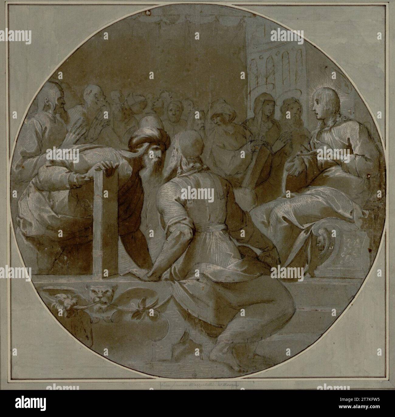 Pier Francesco Mazzucchelli The twelve -year -old Jesus in the temple ...