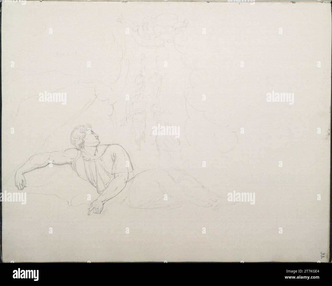 Peter Fendi Female Szene. Pencil Sketchbook: 1820-1823 , 1820/1823 ...