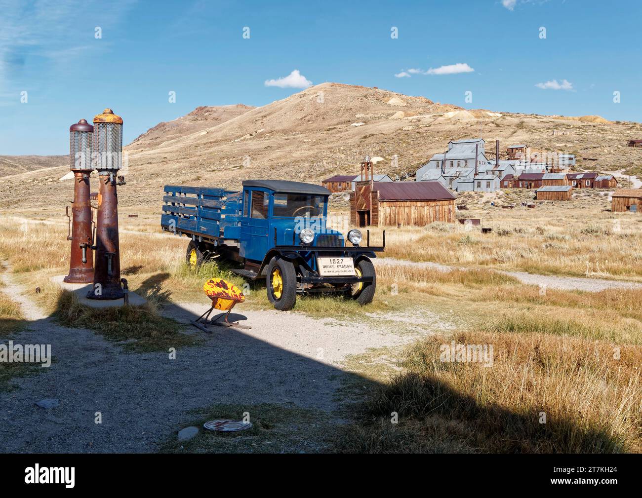Bodie ghost town, an abandoned gold town left in a state of arrested ...
