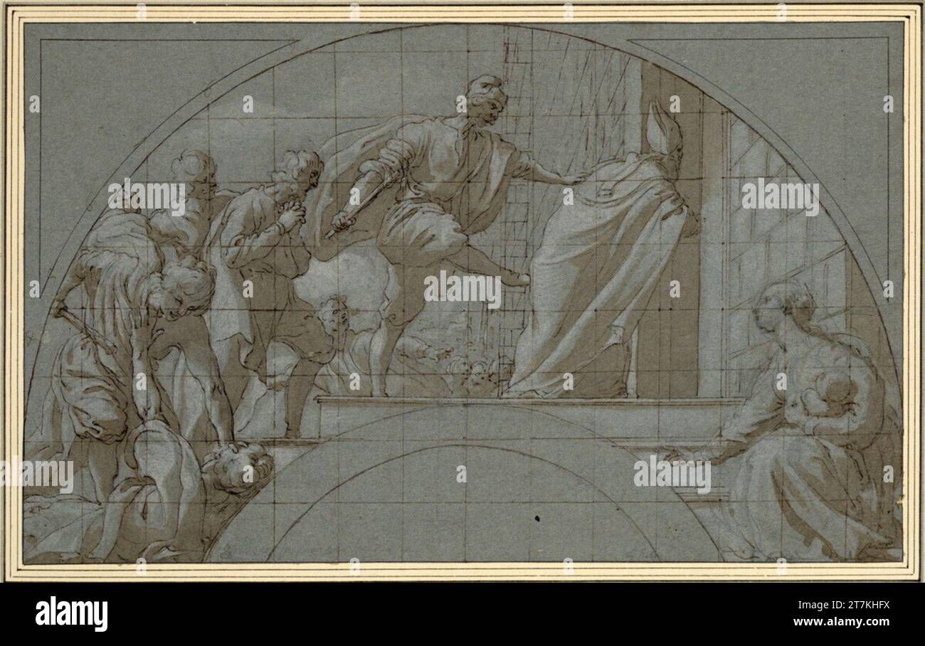 Alessandro Turchi gen. l'Orbetto Marter of a bishop who escapes to the ...