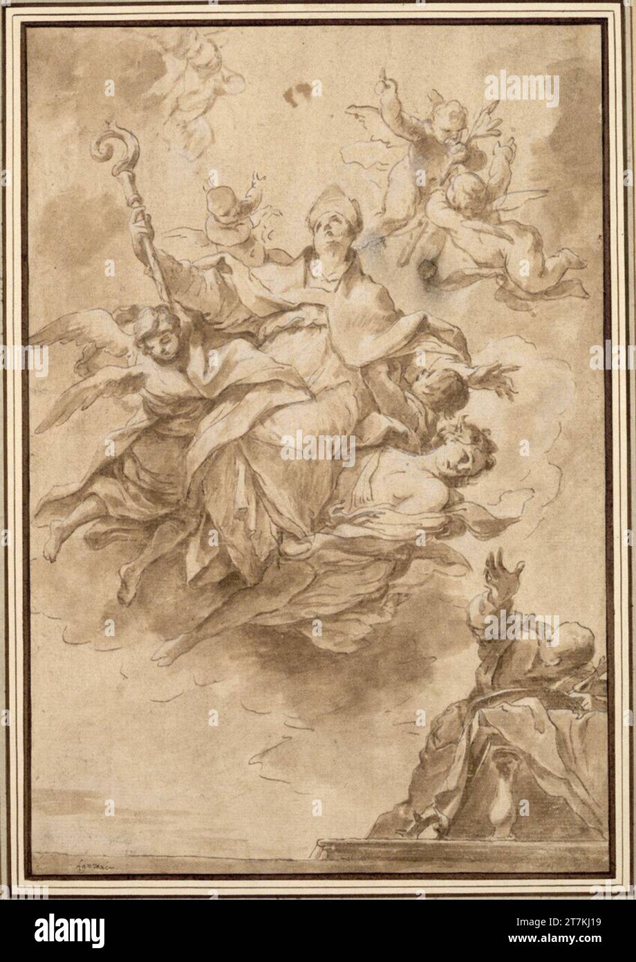 Andrea Lanzani Explanation of a Holy Bishop (January of Benevent ...