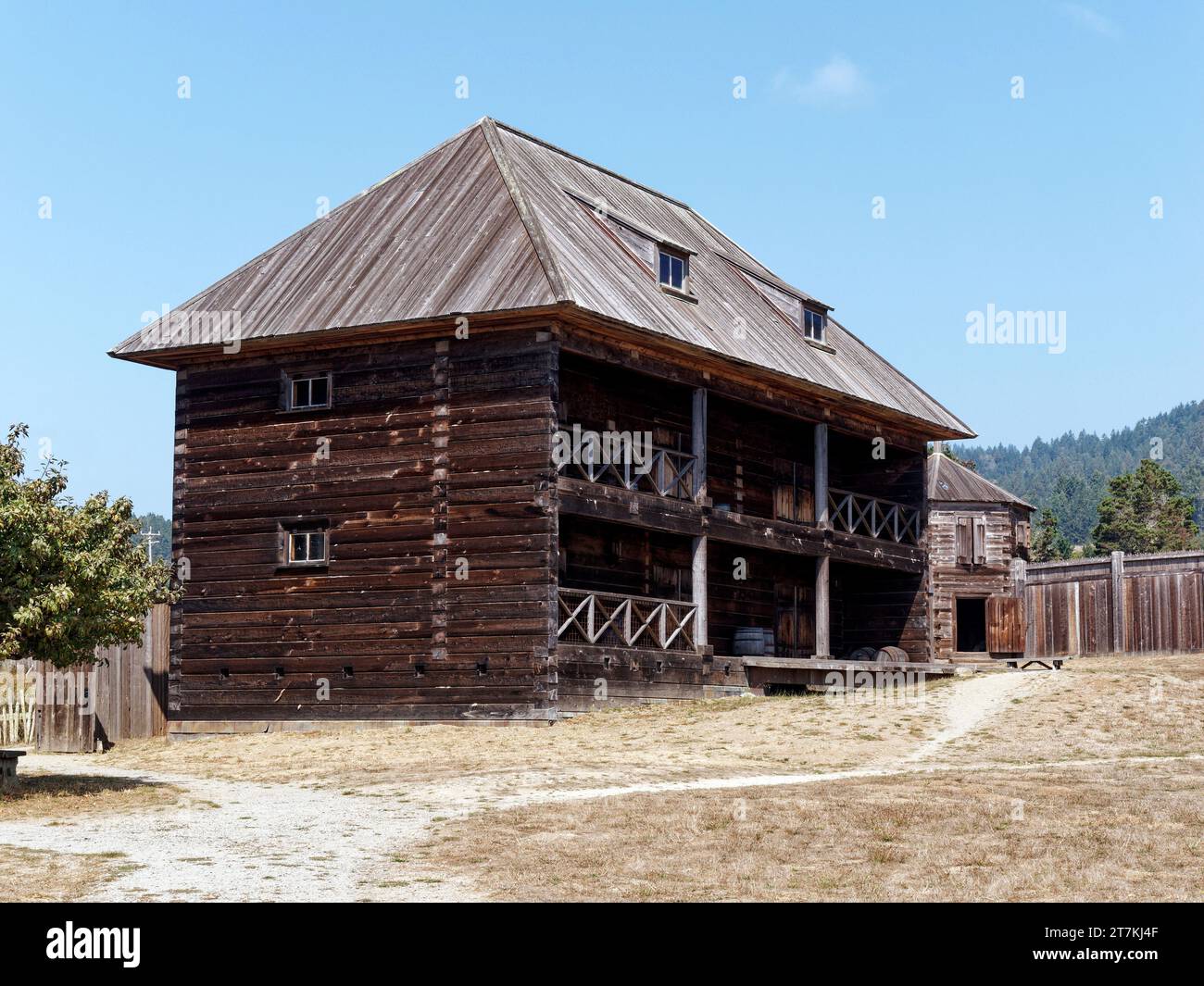 Wooden fort hi-res stock photography and images - Alamy