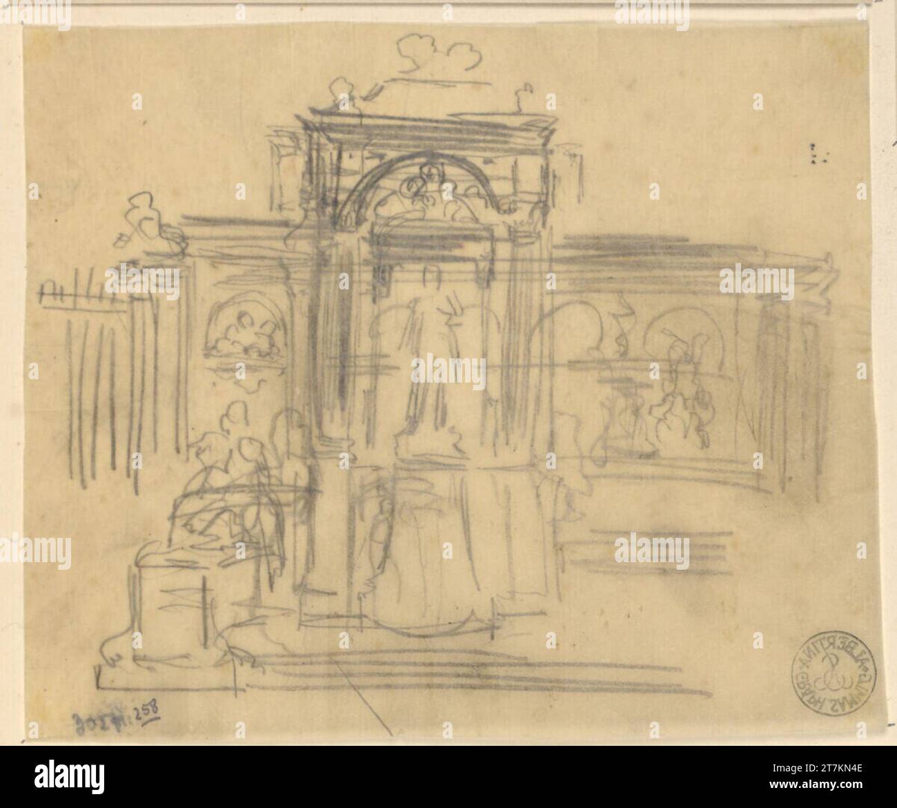 Rudolf Weyr Architecture study Stock Photo - Alamy