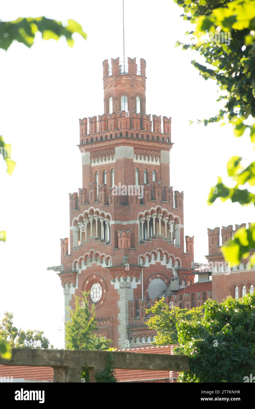 Italy, Lombardy, Crespi d'Adda, World Heritage Site, Worker Village ...
