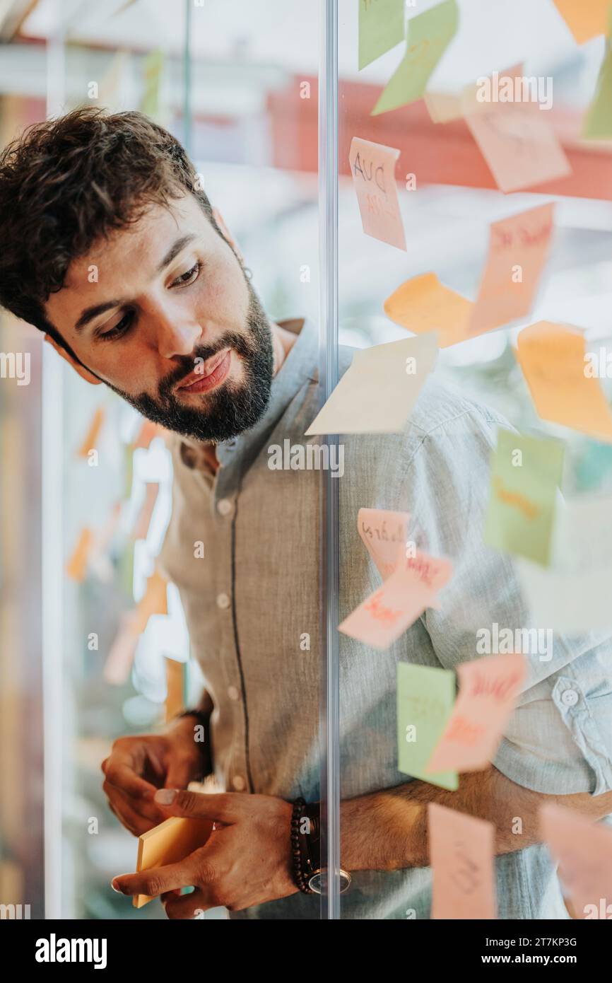 Colleagues collaborate, brainstorm ideas, and plan projects in a ...