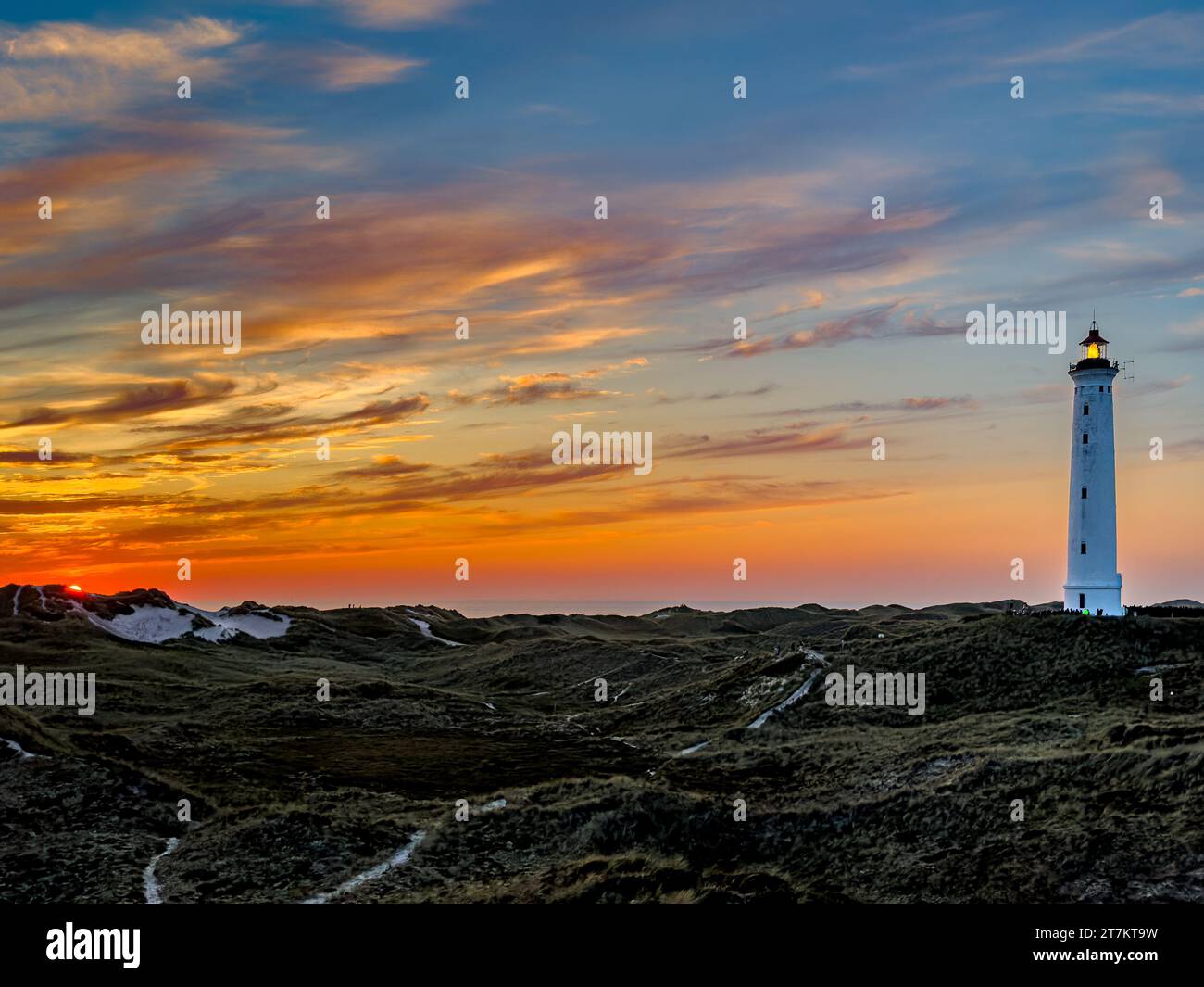 Lyngvig lighthouse in denmark hi-res stock photography and images - Alamy