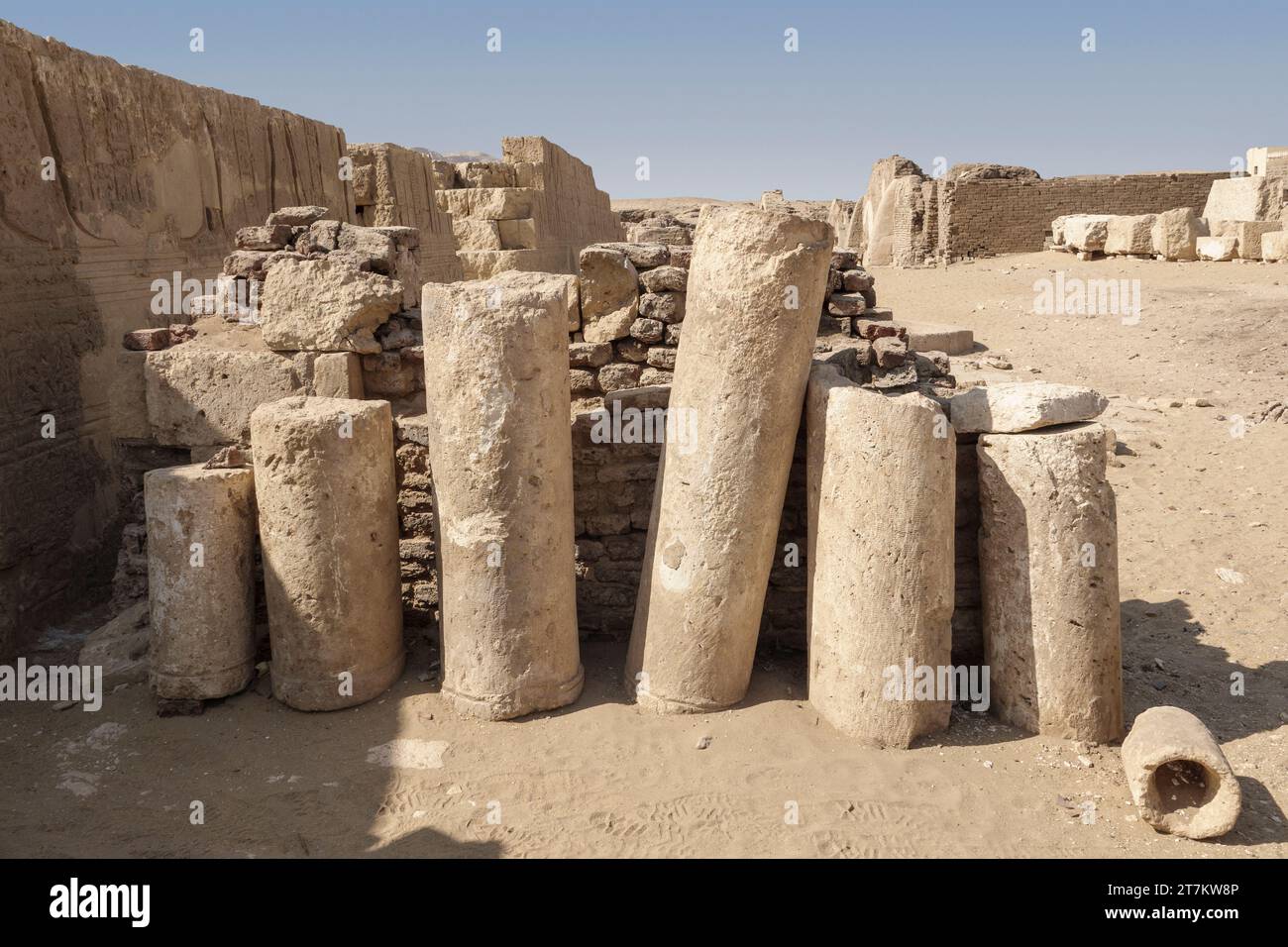 the Ptolemaic Temple at Athribis, also known as Wanina, near Akhmim ...