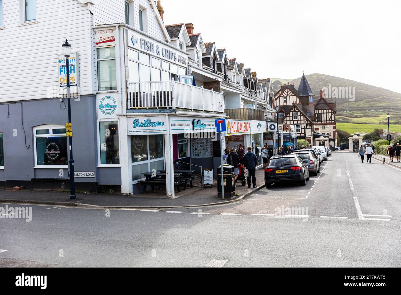 Woolacombe, Devon, UK, England, Woolacombe town, Woolacombe UK ...
