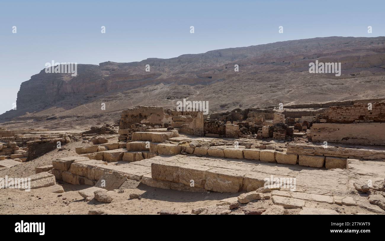 the Ptolemaic Temple at Athribis, also known as Wanina, near Akhmim ...
