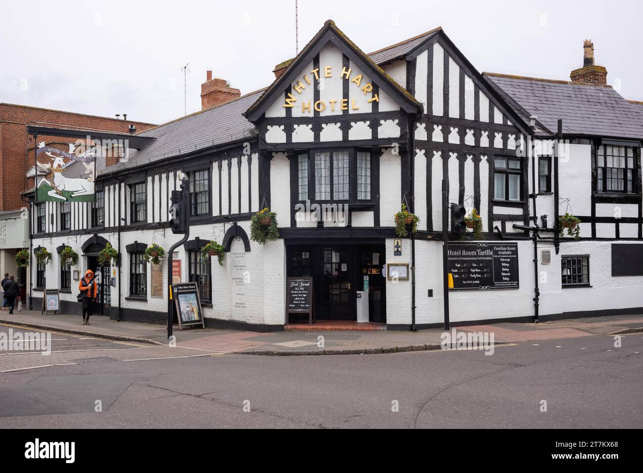 White Hart Hotel, Witham Stock Photo - Alamy