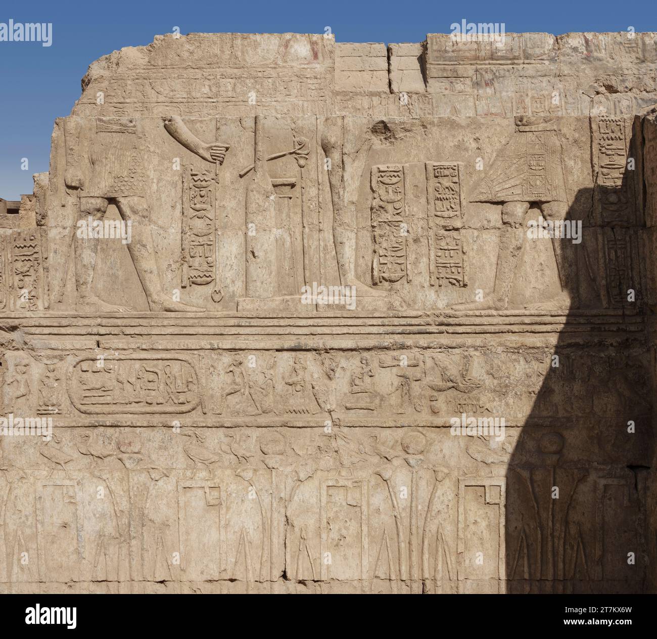 the Ptolemaic Temple at Athribis, also known as Wanina, near Akhmim ...