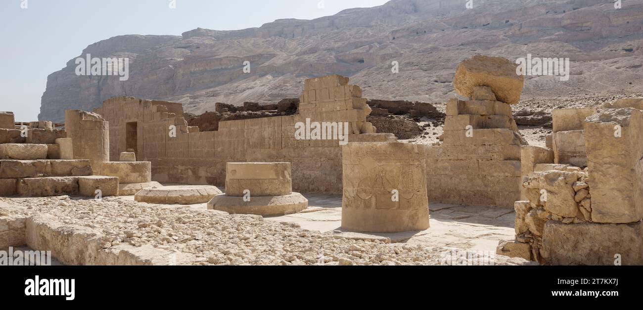 the Ptolemaic Temple at Athribis, also known as Wanina, near Akhmim ...