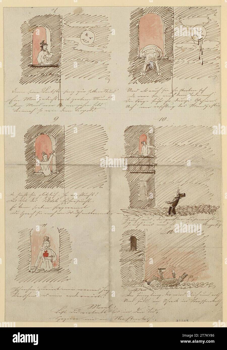 Anonym Recto and Verso: Six representations of a humorous sequence of ...