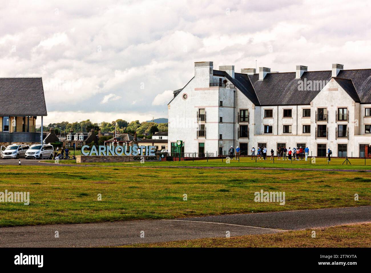 Carnoustie Golf Links. Carnoustie Golf Club Hotel. Carnoustie, Scotland ...