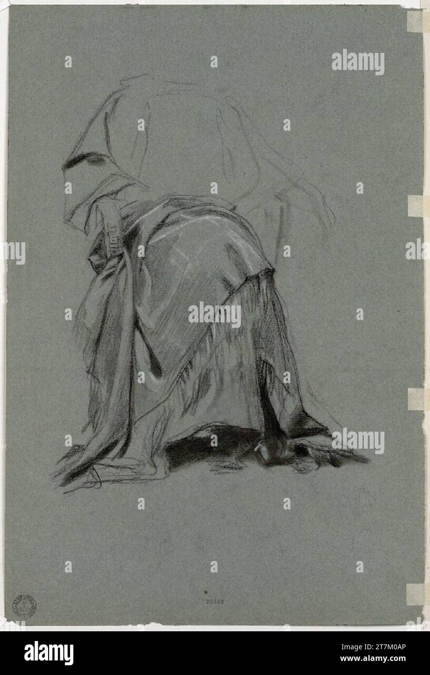 Julius Schmid Repetition of the topic of the seating. Chalk, wiped ...