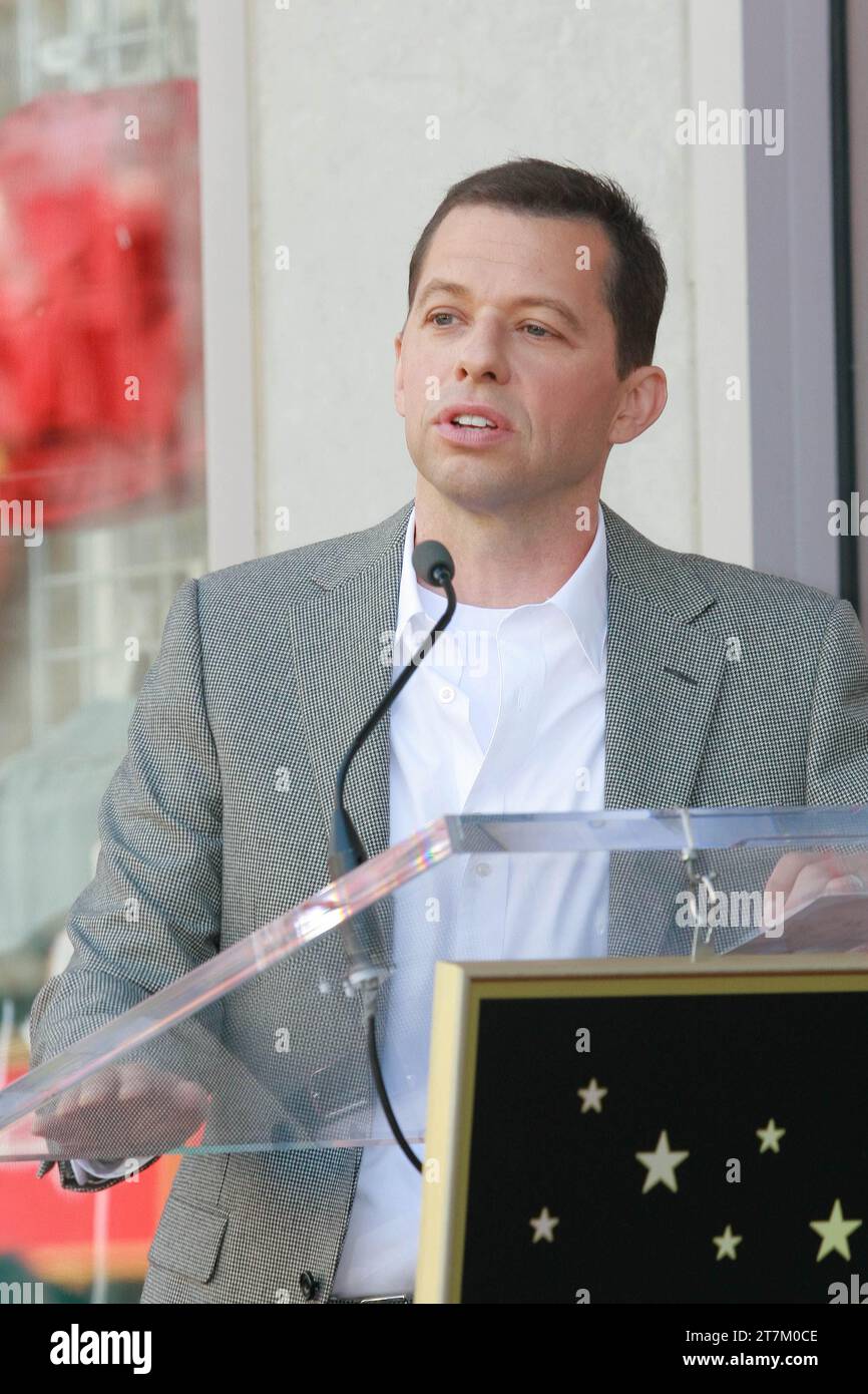 Jon Cryer at the Hollywood Chamber of Commerce ceremony to honor Jon ...