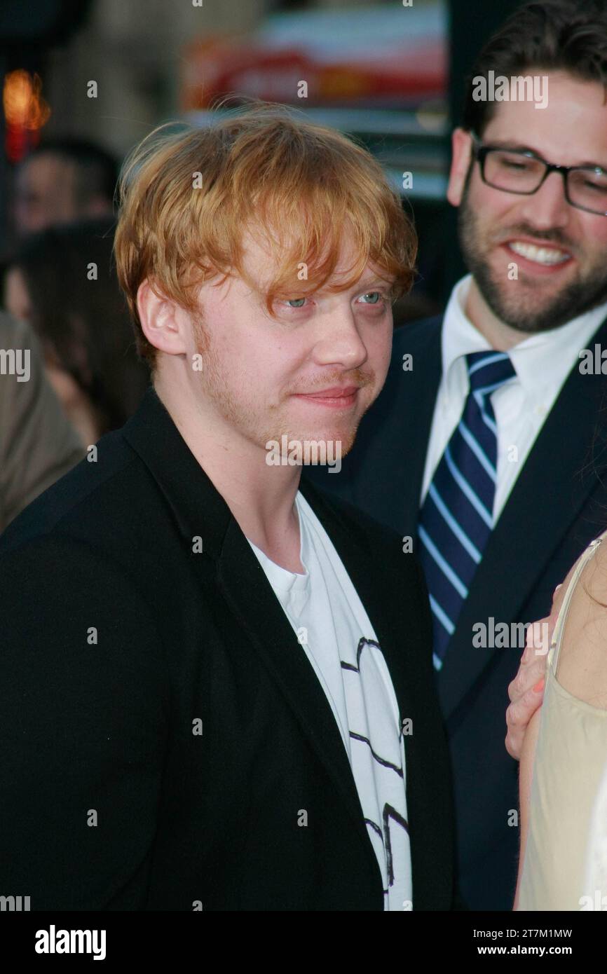 Rupert Grint at the Premiere of 20th Century Fox's' "Rise of the Planet ...