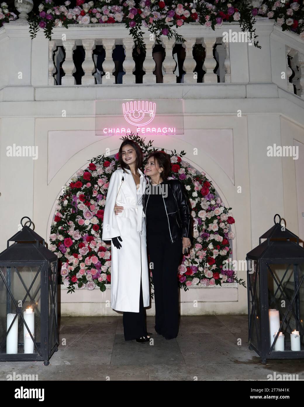 Rome, Rome. 15th Nov, 2023. Rome, Chiara Ferragni event. In the photo Elena Sofia Ricci with her ...