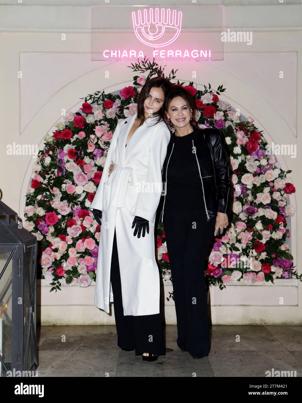 Rome, Rome. 15th Nov, 2023. Rome, Chiara Ferragni event. In the photo Elena Sofia Ricci with her ...