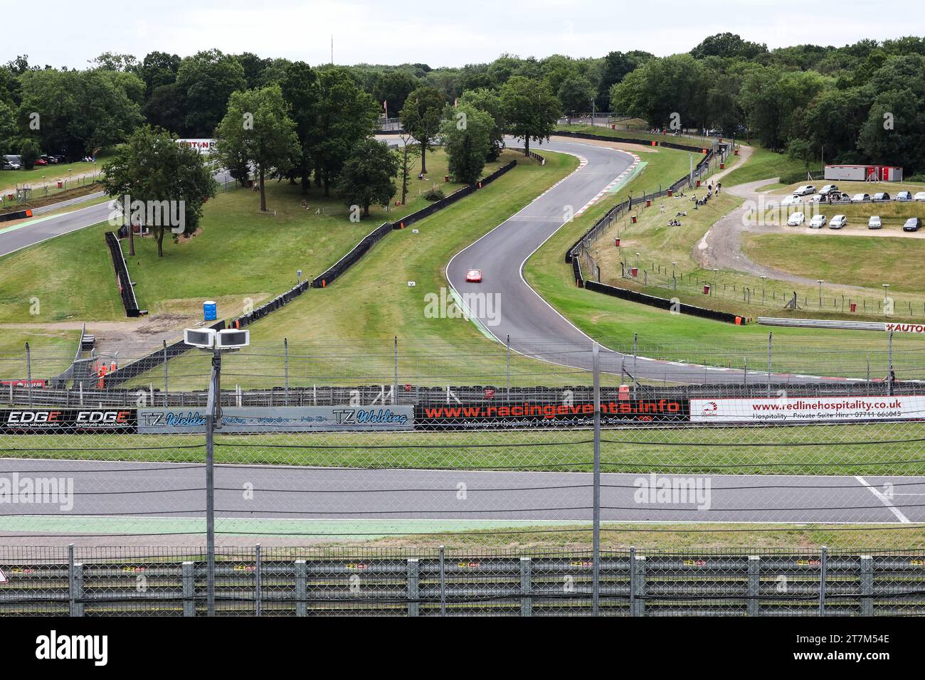 Brands Hatch motor racing circuit Stock Photo - Alamy