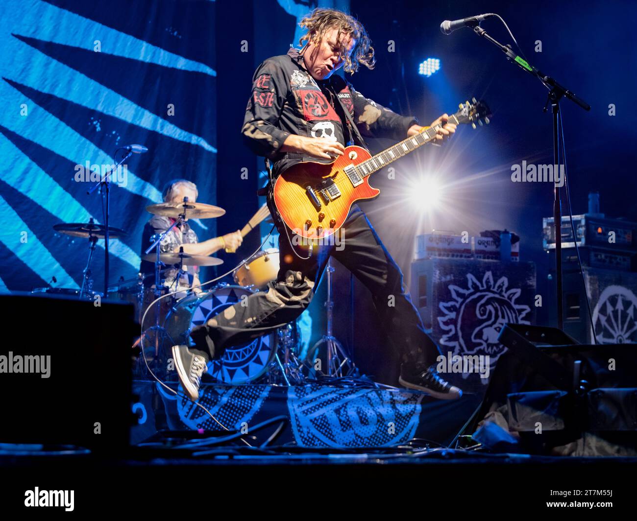The Levellers at Beautiful Days Festival 2023 Stock Photo - Alamy