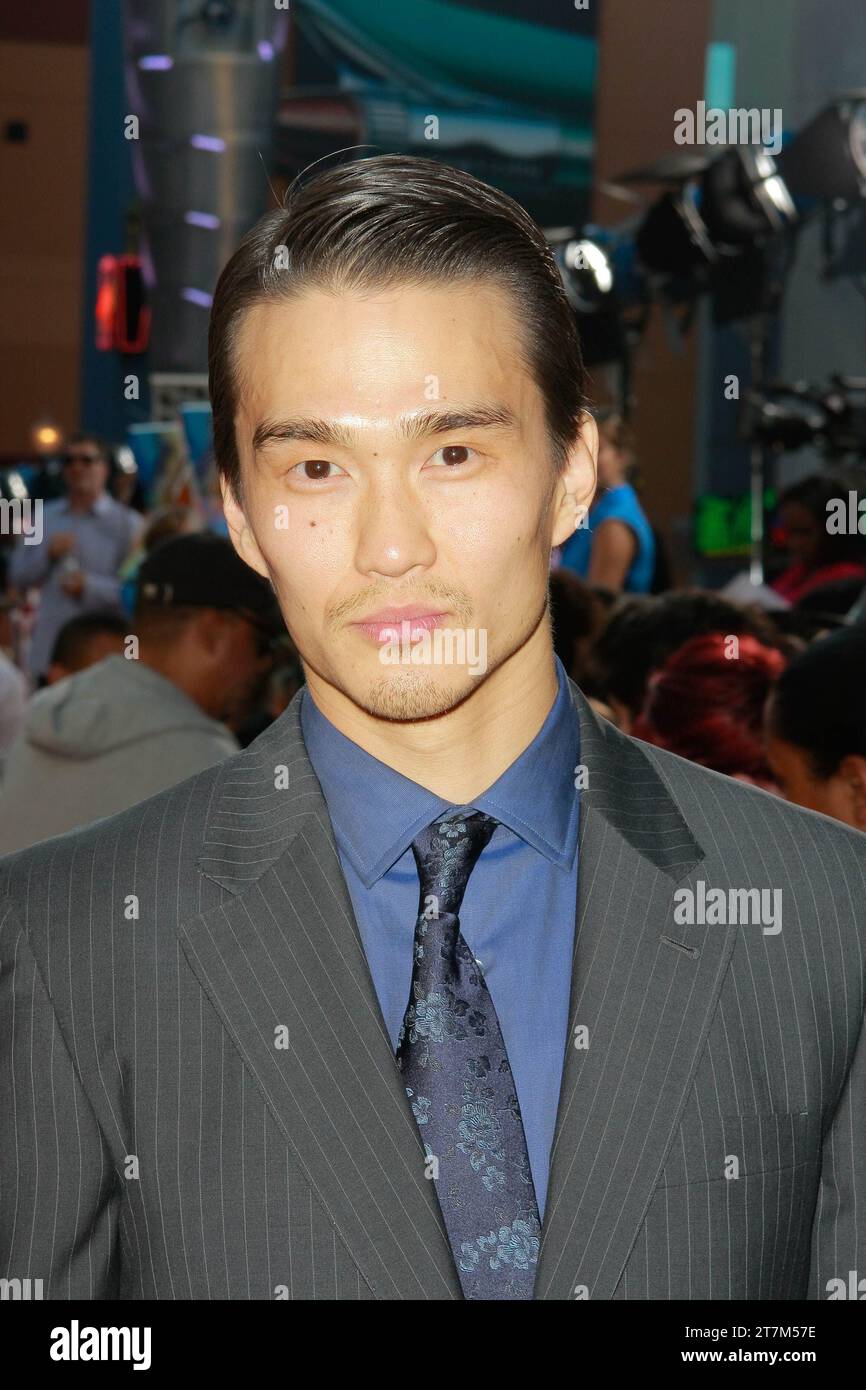 Karl Yune at the World Premiere of DreamWorks Pictures' "Real Steel ...